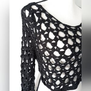 Edikted | Tops | Vtg Y2k Crochet Crop Top | Poshmark
